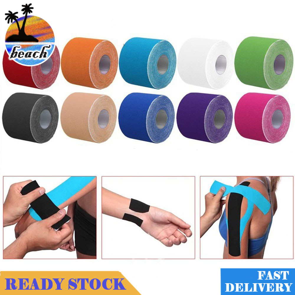 Kinesiology Tape Athletic Recovery Self Adherent Wrap Taping Muscle ...
