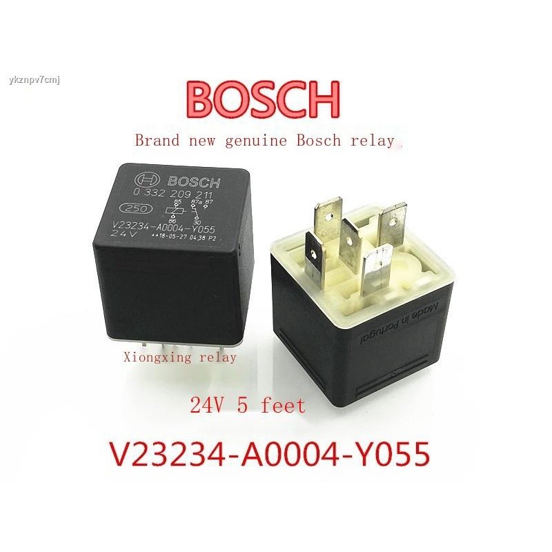 Spot Bosch BOSCH V23234-A0004-Y055 automotive relay 24V 5 feet ...