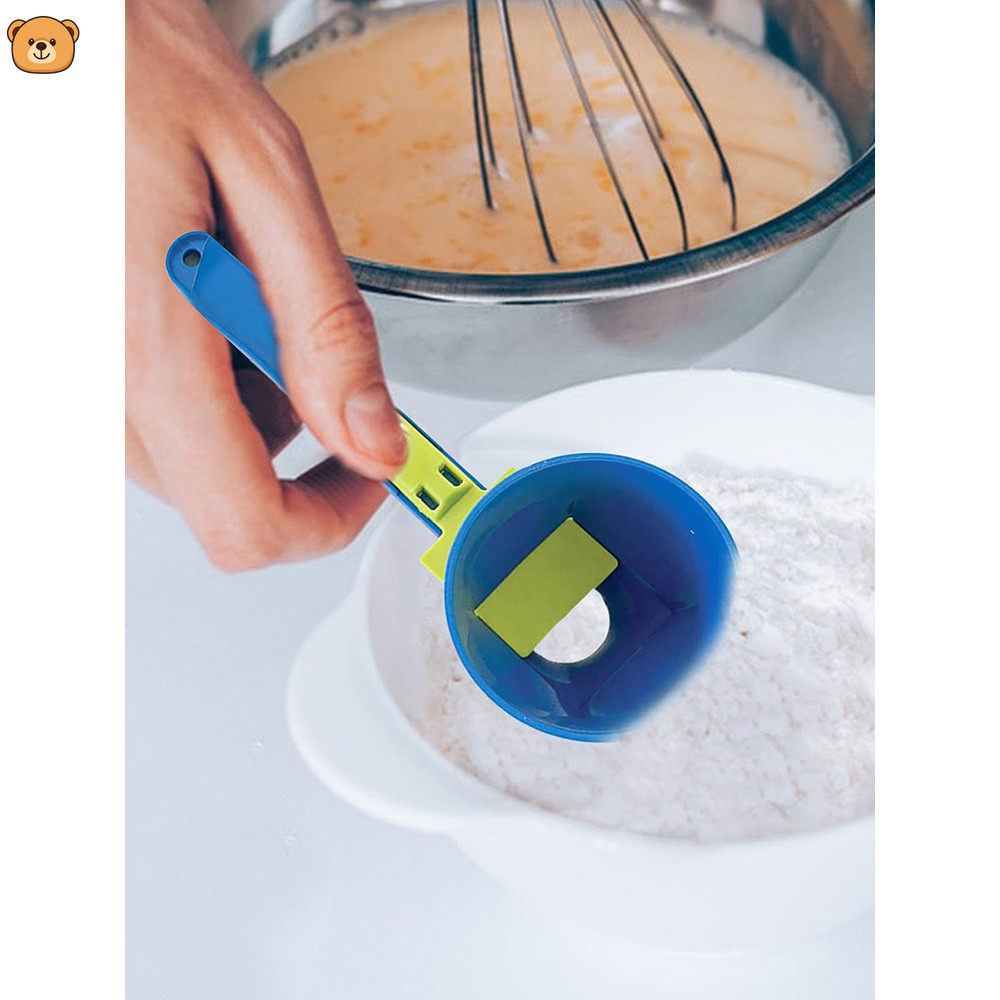 Slide Scoop No Spill, Funnel Scoop for Powder, Protein Powder Scoop ...