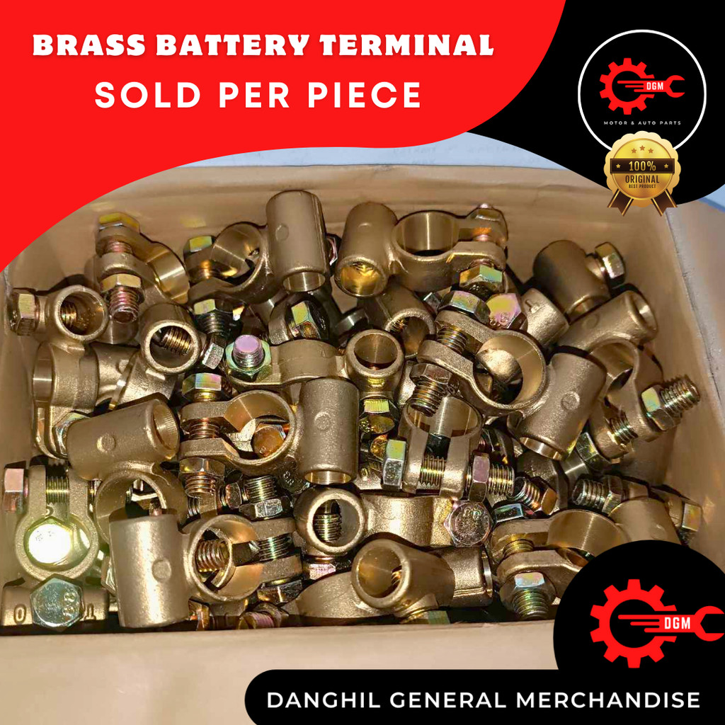 Brass/Tanso Battery Terminal (Sold per Piece) | Shopee Philippines