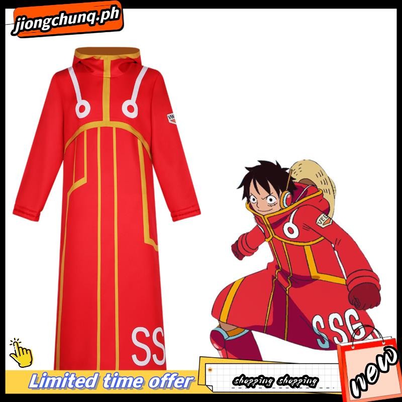 Adult Egghead Island Costume Monkey D Luffy Robe Cosplay Costume 163 ...