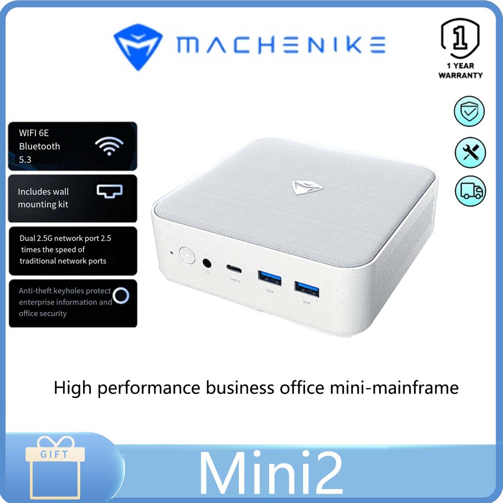 MACHENIKE Mini2 AMD high performance office gaming computer desktop ...