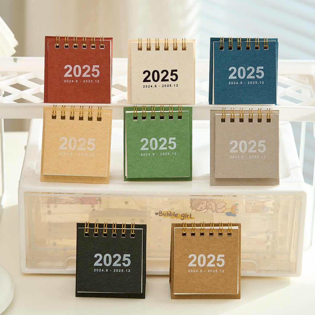 Cdaily|2025 Mini Small Desk Calendar Mini Calendar 2025 Calendar ...