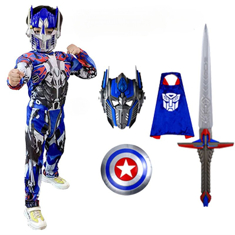 Optimus Prime Clothes Children's HalloweencosClothing Transformers ...
