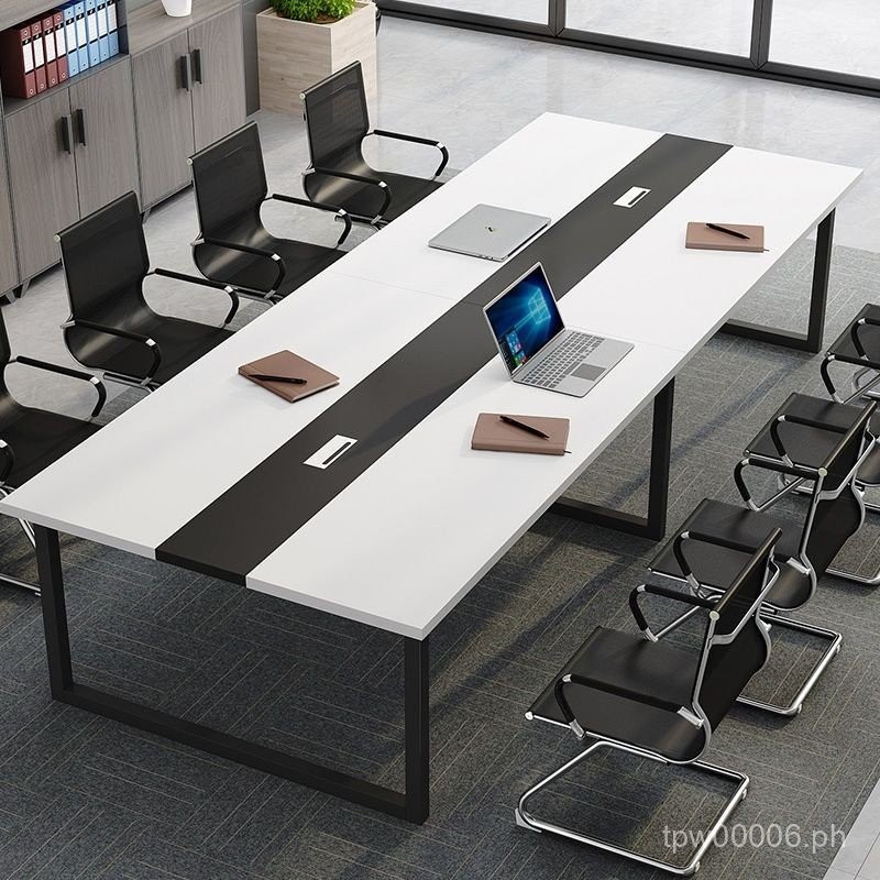 Conference Table Long Table Simple Modern Office Table and Chair ...