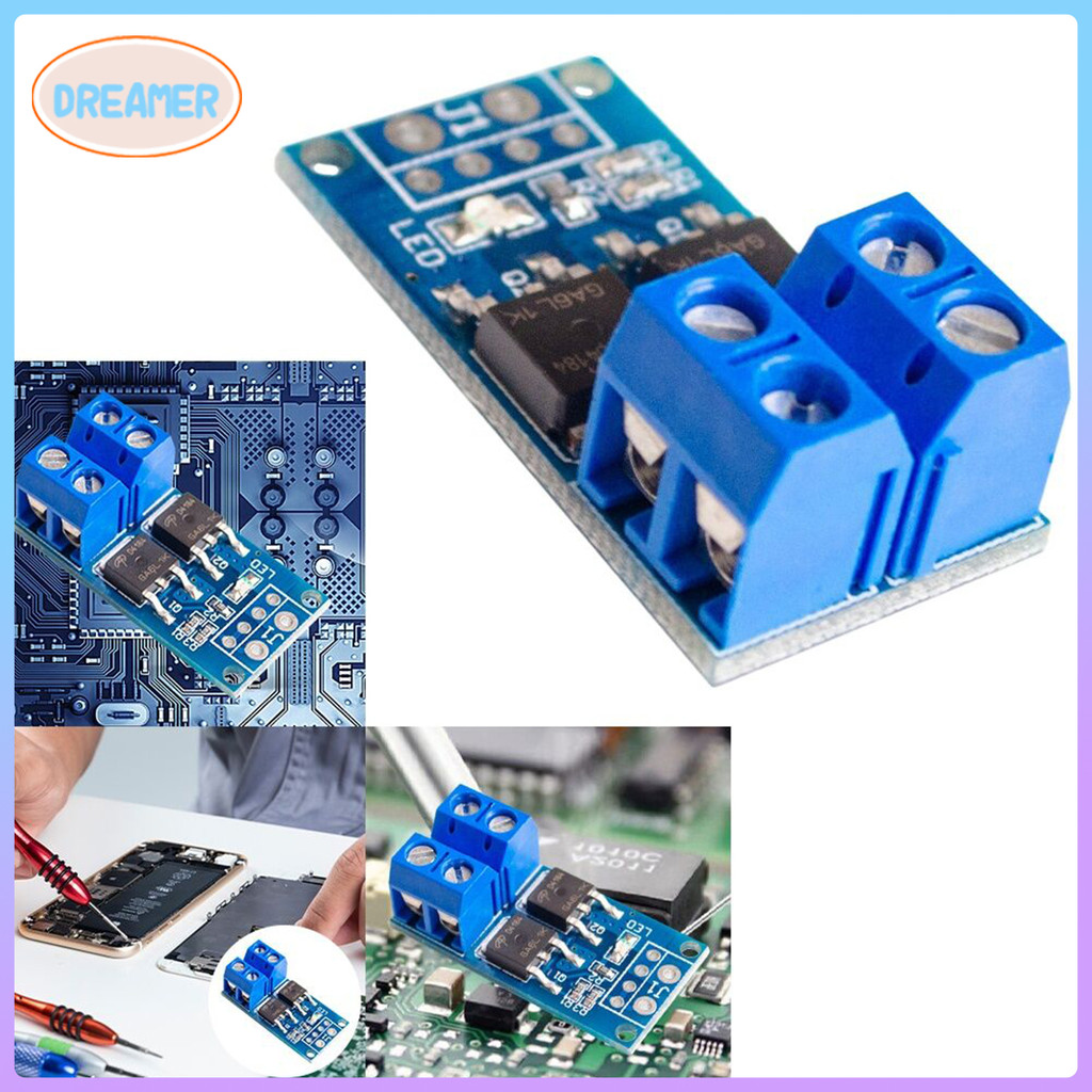 Trigger Module 15A 400W High Power MOSFET Field Effect Tube Modules PWM ...
