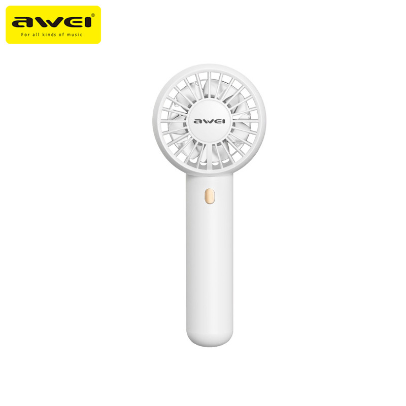 Awei F24 Fan Portable Mini Slim Handy/Desktop Lanyard Rechargeable Hand ...