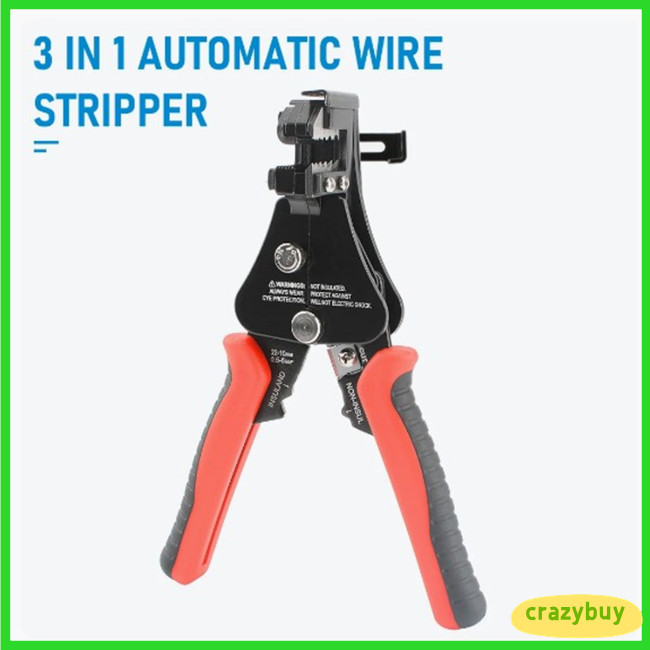 CR Wire Stripper Tool, Electrical Wire Stripper With Adjustable Brake ...