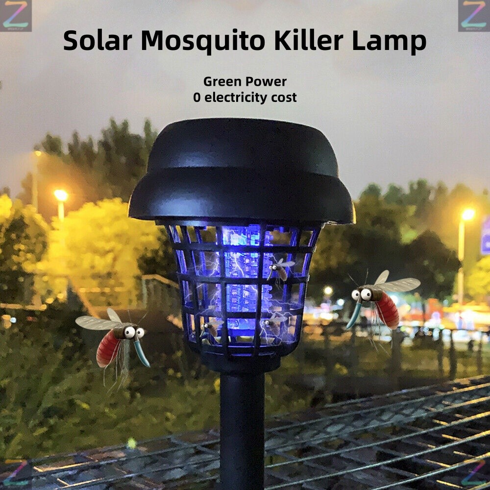 LED Solar Outdoor Waterproof Light Light Sensor Mosquito Killer Solar ...