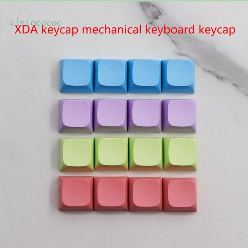VIVI 4pc Key PBT Keycaps XDA Profile PBT Elegant Keycaps Set for ...