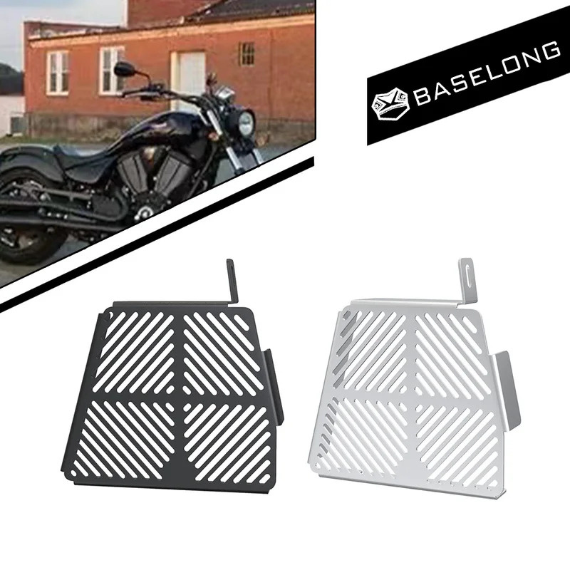 Oil Cooler Guard FOR Victory Cross/Country/Roads Custom/Touring/Roads ...