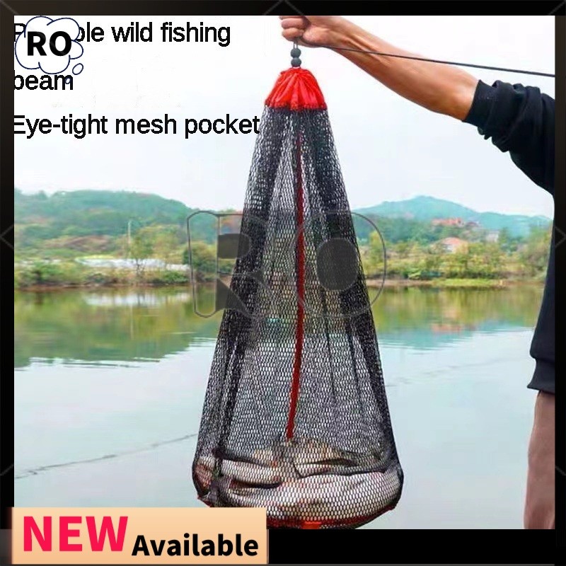 Small Portable Fishing Net Portable Fish Shrimp Mesh Cage,cast net ...