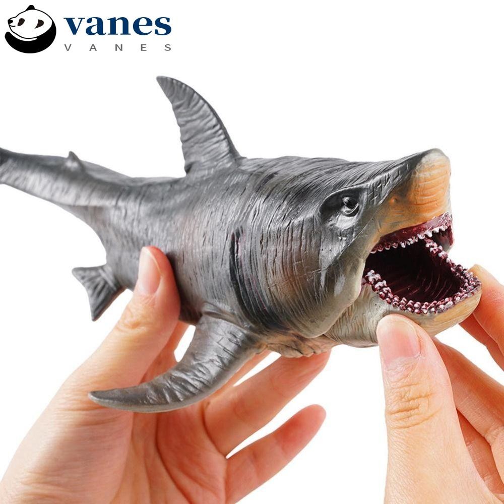 VANES Megalodon Action Figure, Simulation Movable Jaw Ocean Animals ...