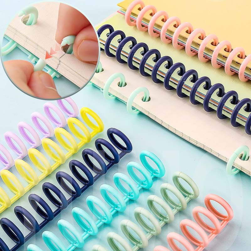 【1PCS/Buy 4 Take 1 Free 】30 Hole Loose-Leaf Plastic Binding Ring ...