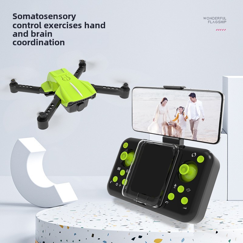 New Mini UAV Aircraft HD Aerial Remote-Control Aircraft Small Four-Axis ...