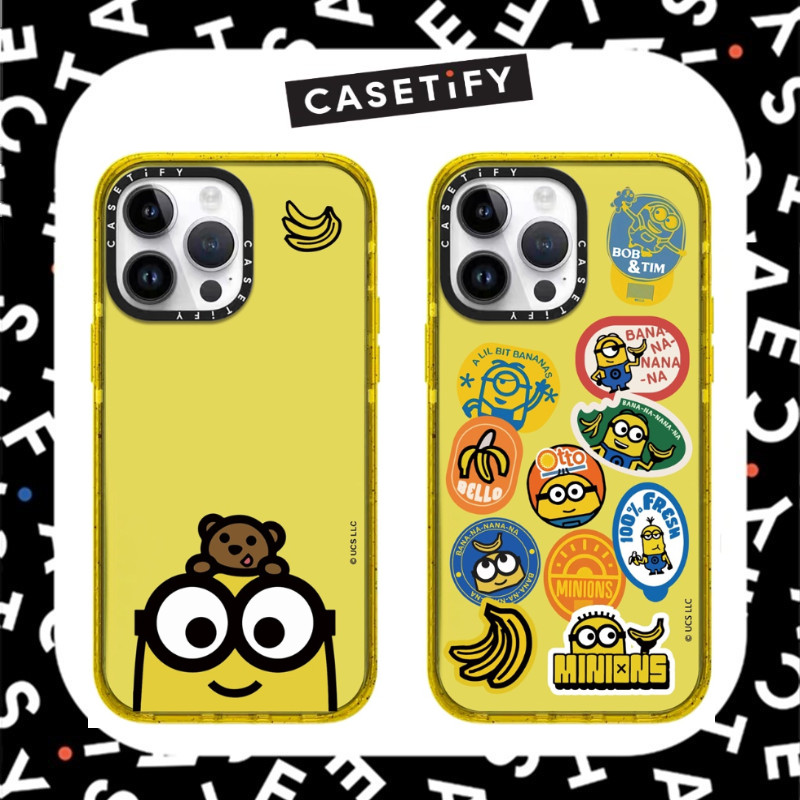 【Yellow Glitter Case】CASETIFY Minions Yellow Glitter phone case ...