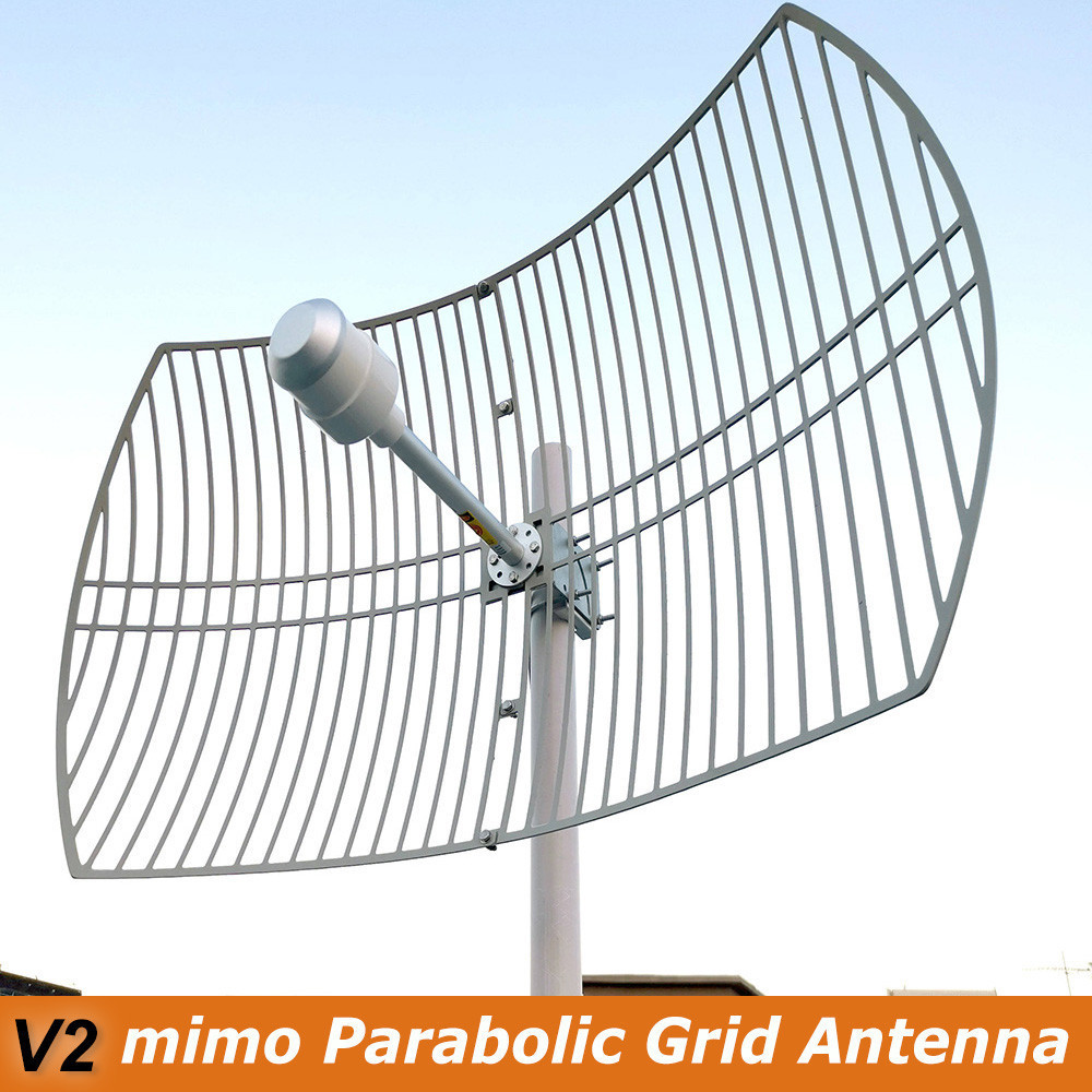3G 4G Lte 5G Grid Parabolic Antenna Outdoor Directional Mimo Dual ...