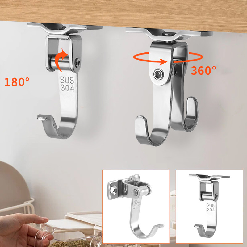 1pcs Heavy Duty Stainless Steel Ceiling Hook Ceiling Wall Hanging Hook ...