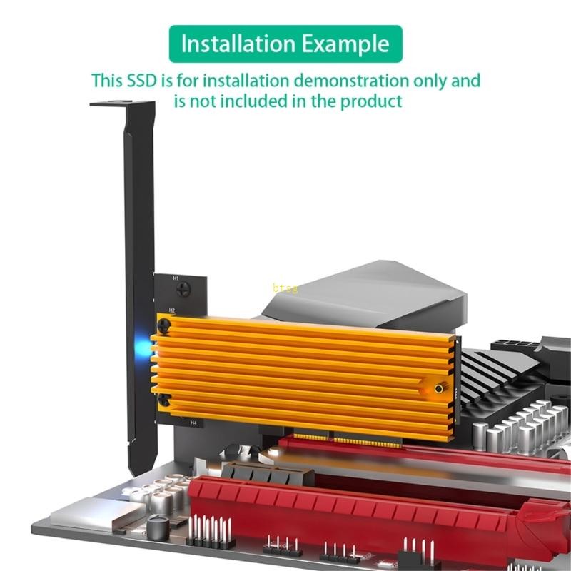 BT Add On Cards NVMe M 2 to PCIe 3 0 4X Card M 2 PCIE Adapter NVME Host ...