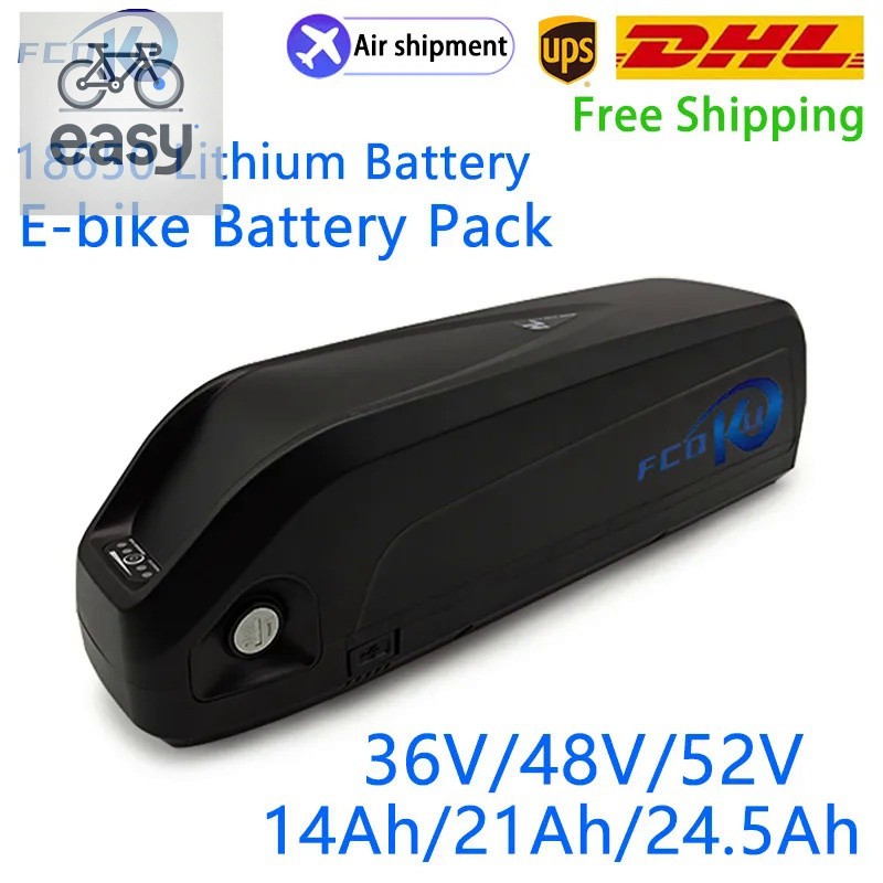 Original E-bike 18650 36V 48V 52V 14Ah 21Ah 24.5Ah Battery,For Hailong ...