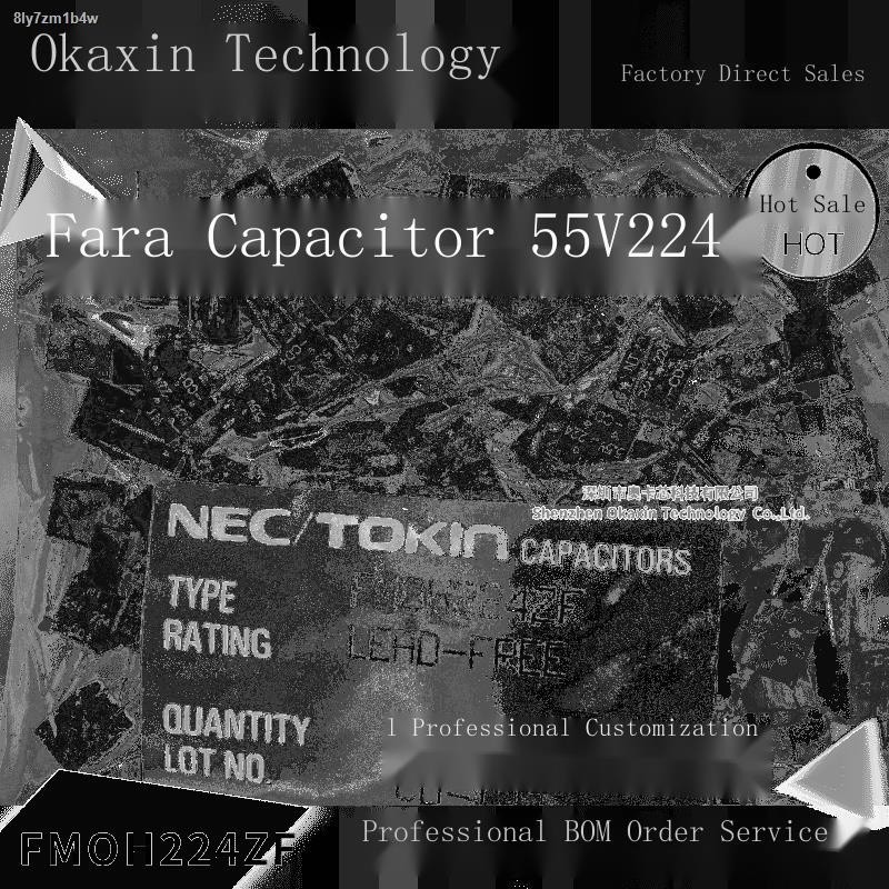 COD☆NEC/TOKIN FMOH224ZF FM Square NT 5.5V0.22F Farad Capacitor Super ...