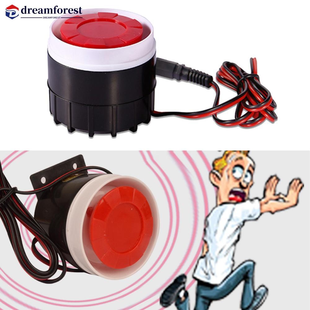 DREAMFOREST Piezoelectric Buzzer Alarm Horn Anti-theft Alarm Wired 12v ...