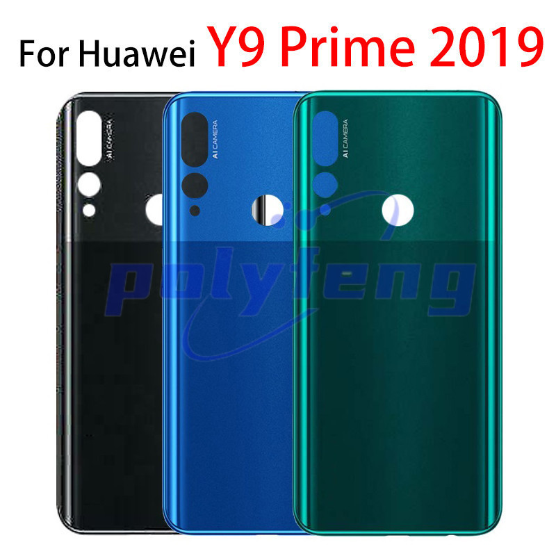 for Huawei Y9 Prime 2019 Glass Back Cover Rear Housing Door for Huawei ...