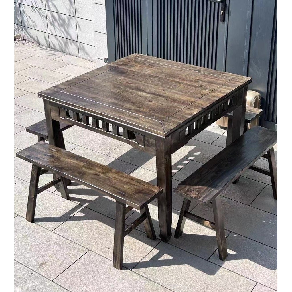 Home Restaurant Small Square Table Square Eight Immortals Table Dining ...