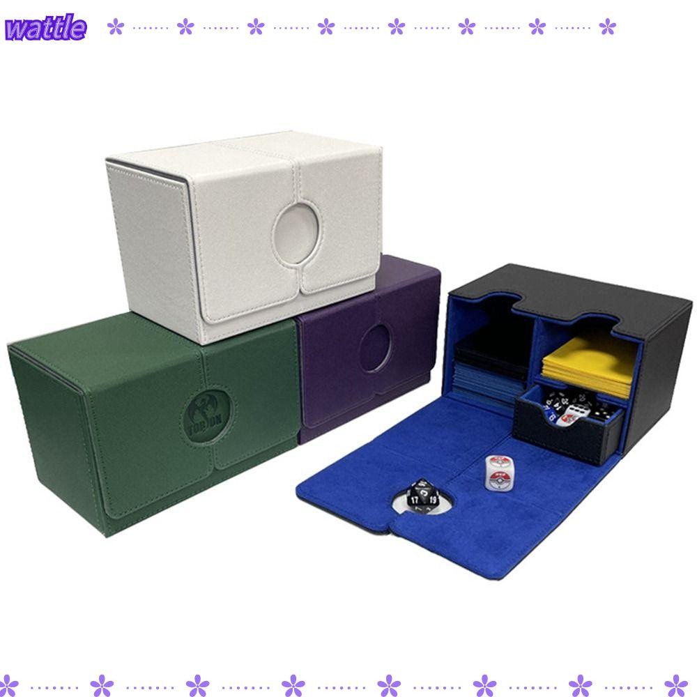WATTLE Card Deck Box, Flannel Collection Game MTG Trading Card Holder ...
