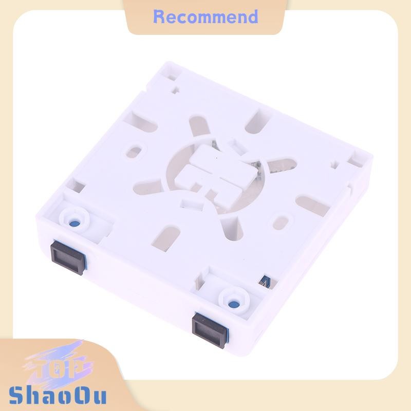 ShaOu 2 Port Terminal Box 86-type ABS Optical Terminal Junction Box ...