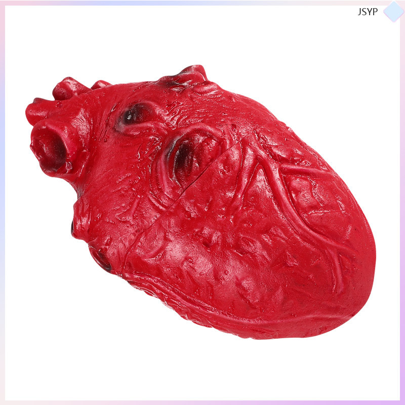 Simulated Heart Fake Spooky Hearts Prop Halloween Props Realistic Scary ...