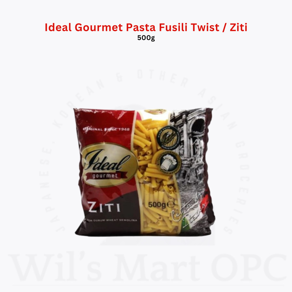 Ideal Gourmet Pasta Fusili Twist / Ziti 500g | Shopee Philippines