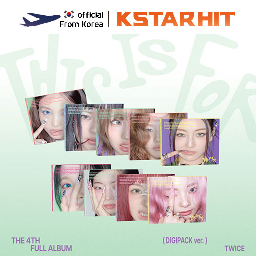 (+FANS POB/ Digipack Ver.) TWICE - THIS IS FOR(4th Full Album) | Shopee Philippines