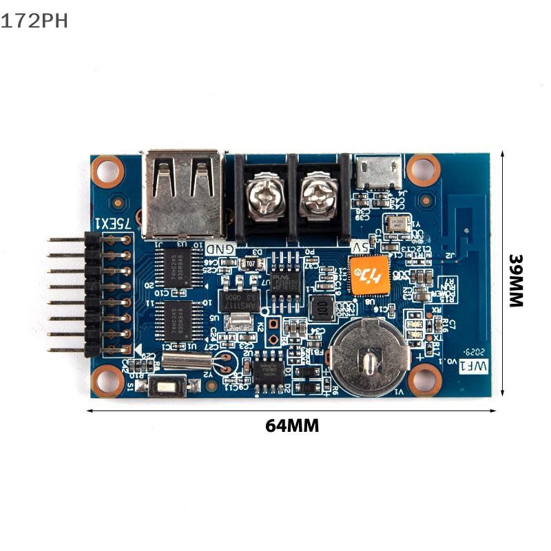 [HOT] Full Color Module Controller WF1 Board P3 P4 P5 P10 Led Matrix ...