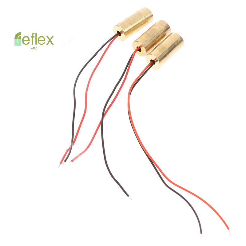 Reflex Arc Copper Laser head 650nm 9mm 3V 50mW Laser Cross Diode Module ...