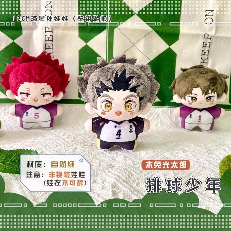 Haikyu Wakatoshi Ushijima Cotton Doll 12cm Collection Of Characters ...