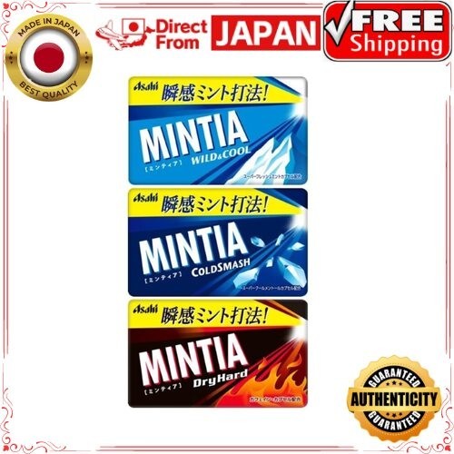 Asahi Group Foods Mintia Mint Series 3 kinds of assorted set 30 pieces (10 each) [Direct from ...