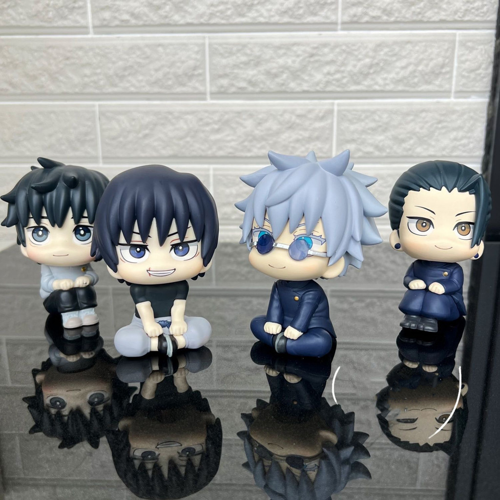 10cm Jujutsu Kaisen Mini Figures Satoru Gojo Figure Geto Suguru Action ...