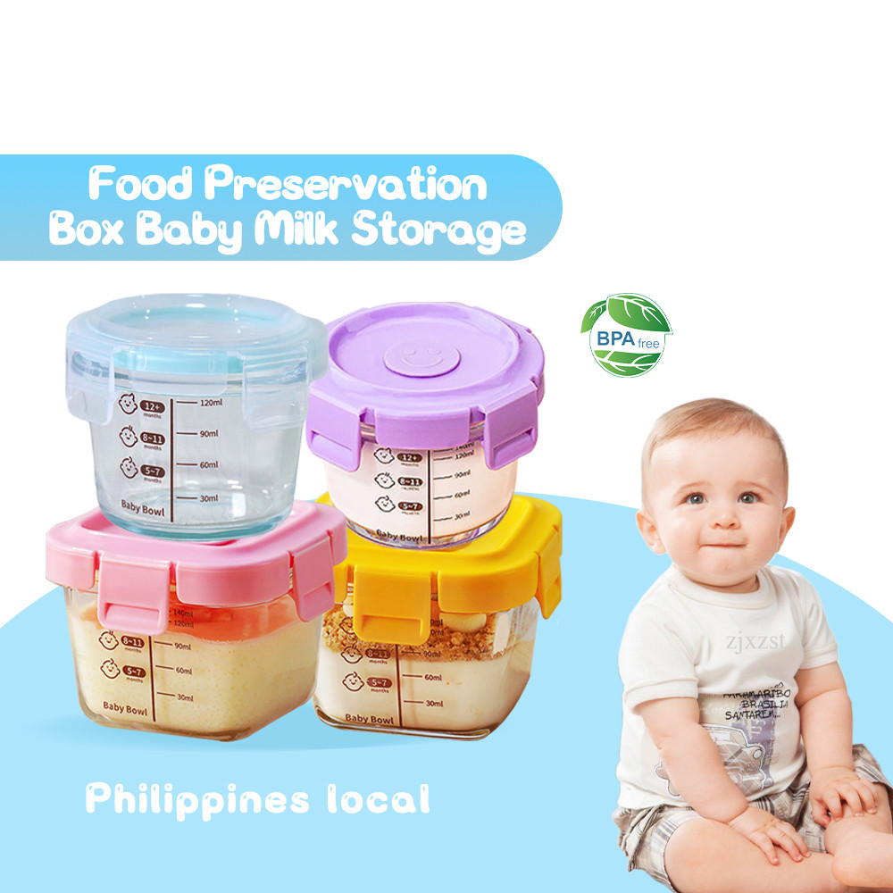 Glass food Supplement Box Square Glass Lunch Box Glass Food Container ...