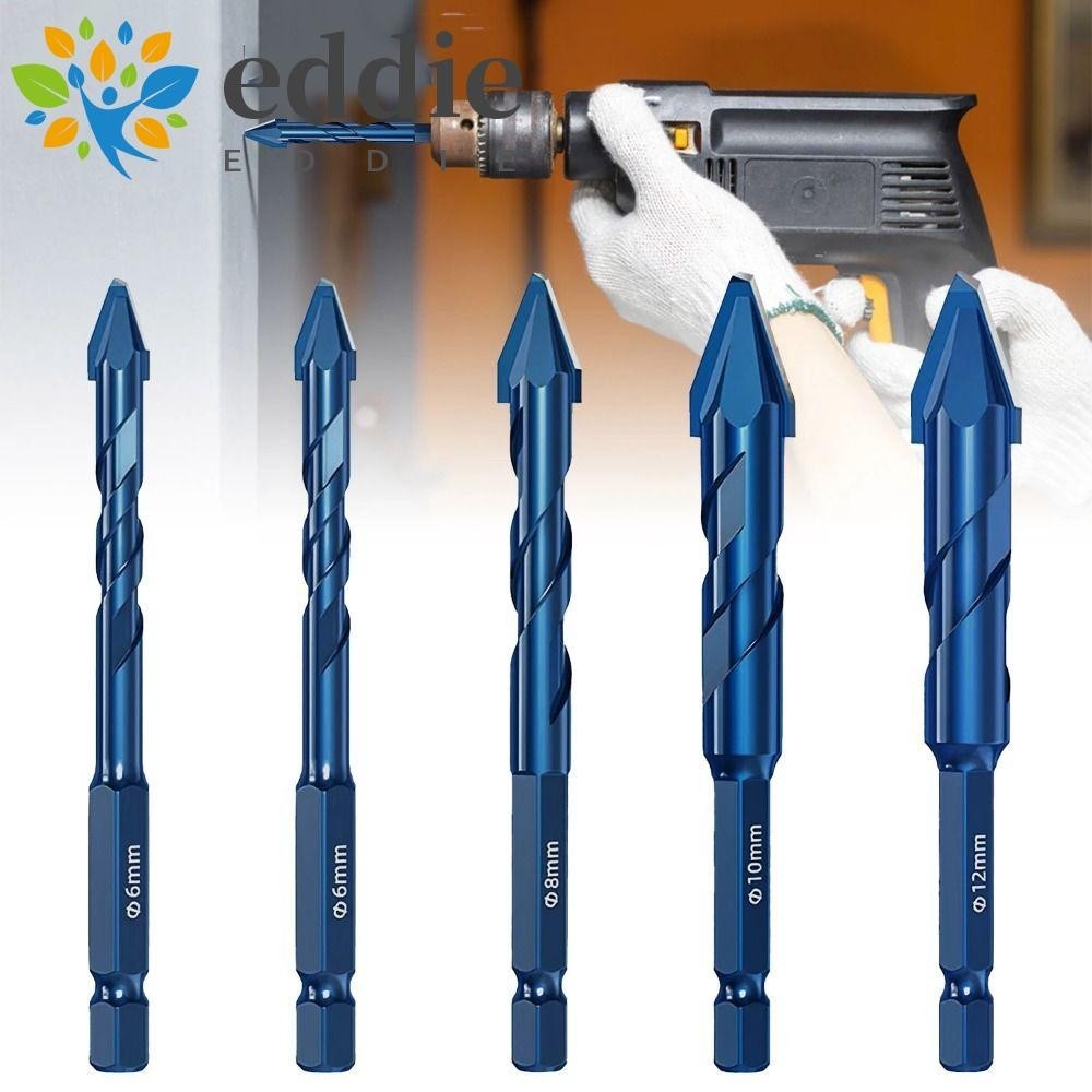 26EDIE Triangle Tile Drill Set, High Hardness Hole Opener Eccentric ...