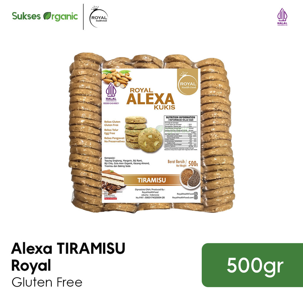 Almond Delight Cookies Tiramisu Alexa 500gr | Shopee Philippines