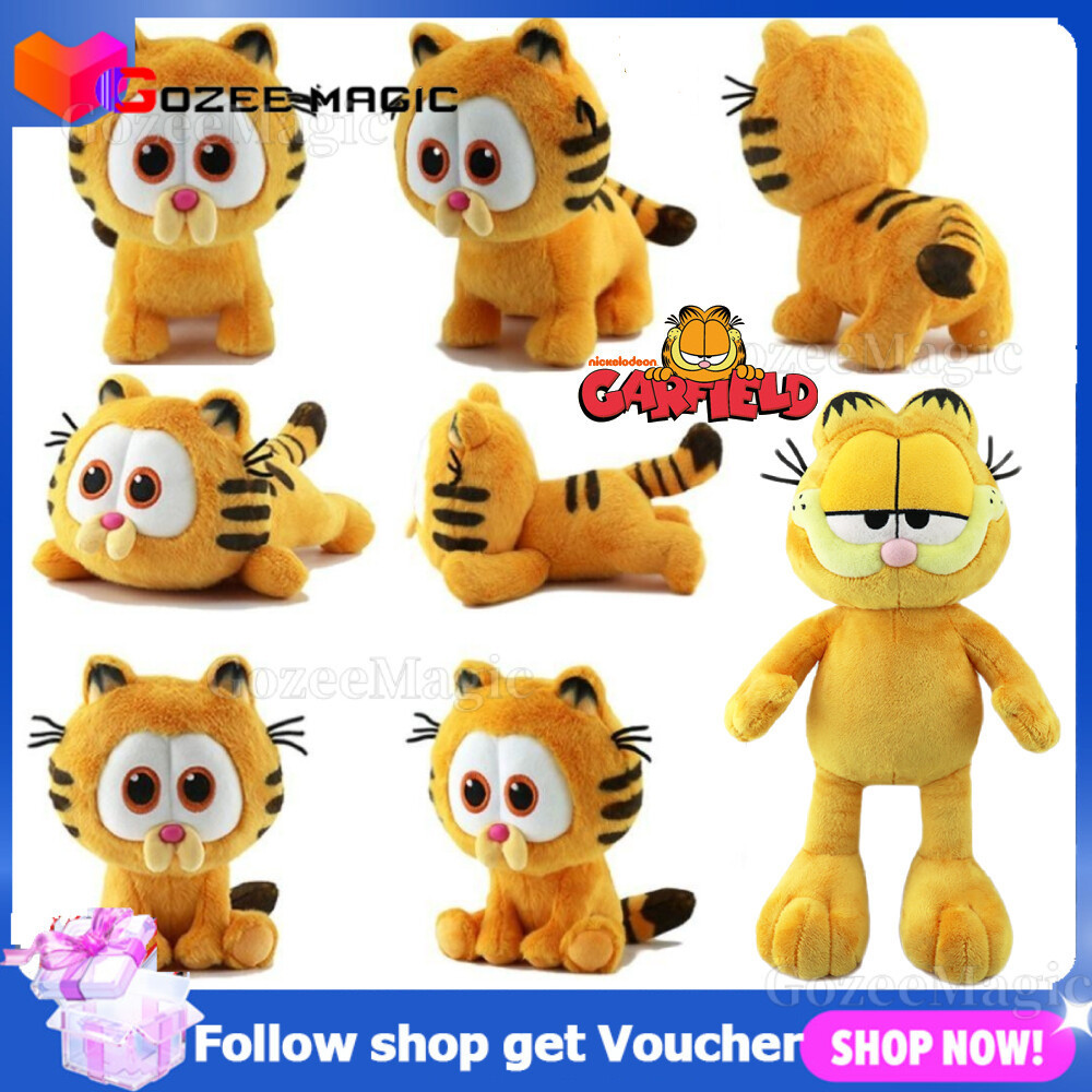 Cute Garfield Plush Toy Movie Anime Action Figure Ugly Cat Soft Pillow ...