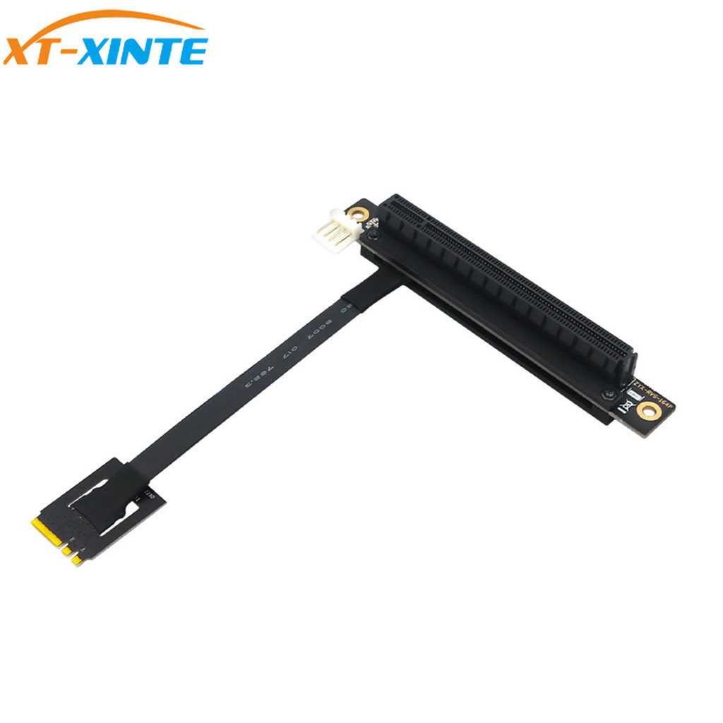 XT-XINTE PCIe3.0 PCI-E 16X to M.2 Dual Key A-E Adapter Cable 4pin FDD ...