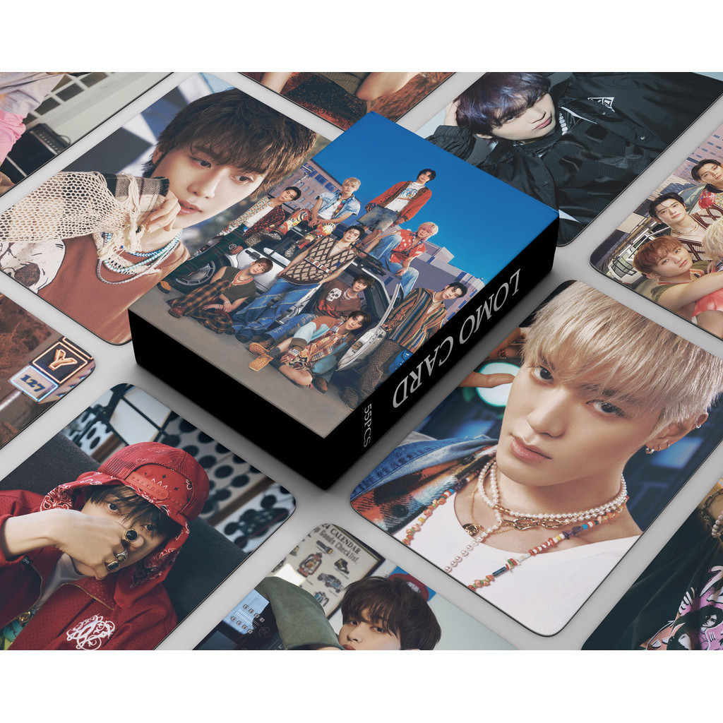 55pcs NCT 127 Wish DREAM Lomo Cards Photocards SION RIKU YUSHI JAEHEE ...