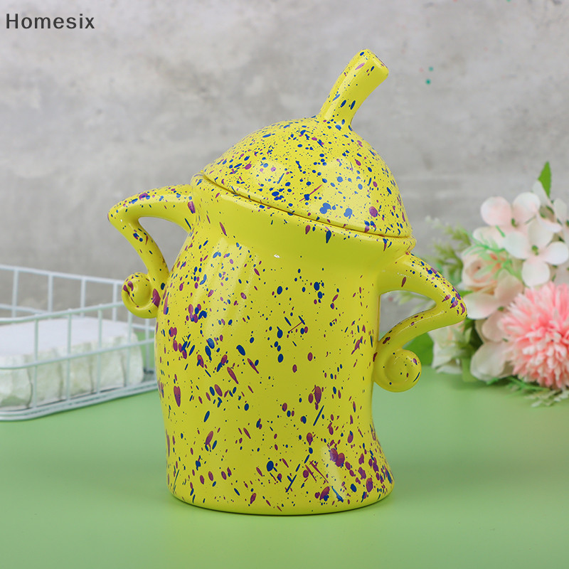 Homesix 2023 Canister With Attitude Jars Akimbo Crooked Body Mugs Cute ...