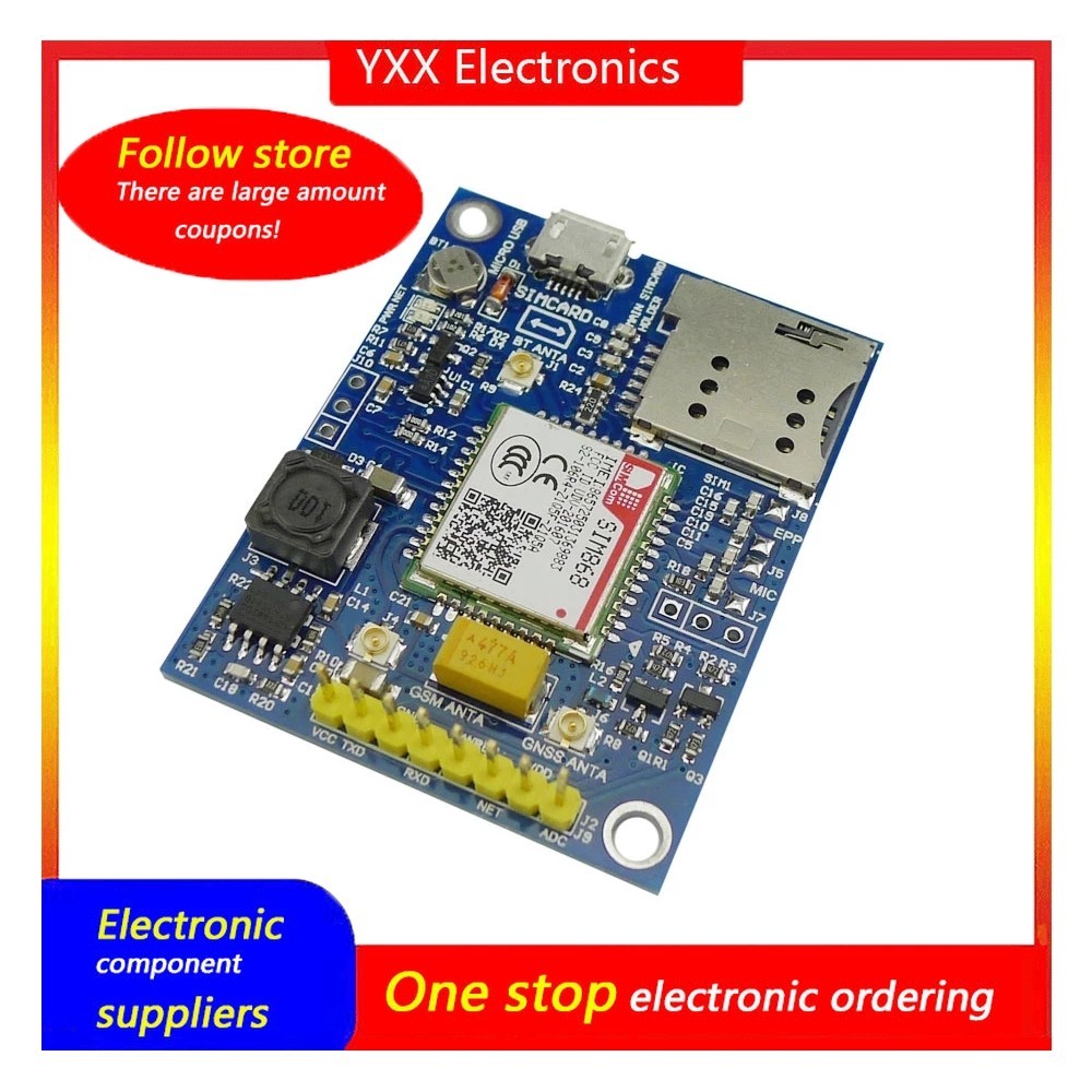 Sim868 Development Board GSM/GPRS/Bluetooth/GPS Module with STM32, 51 Program | Shopee Philippines