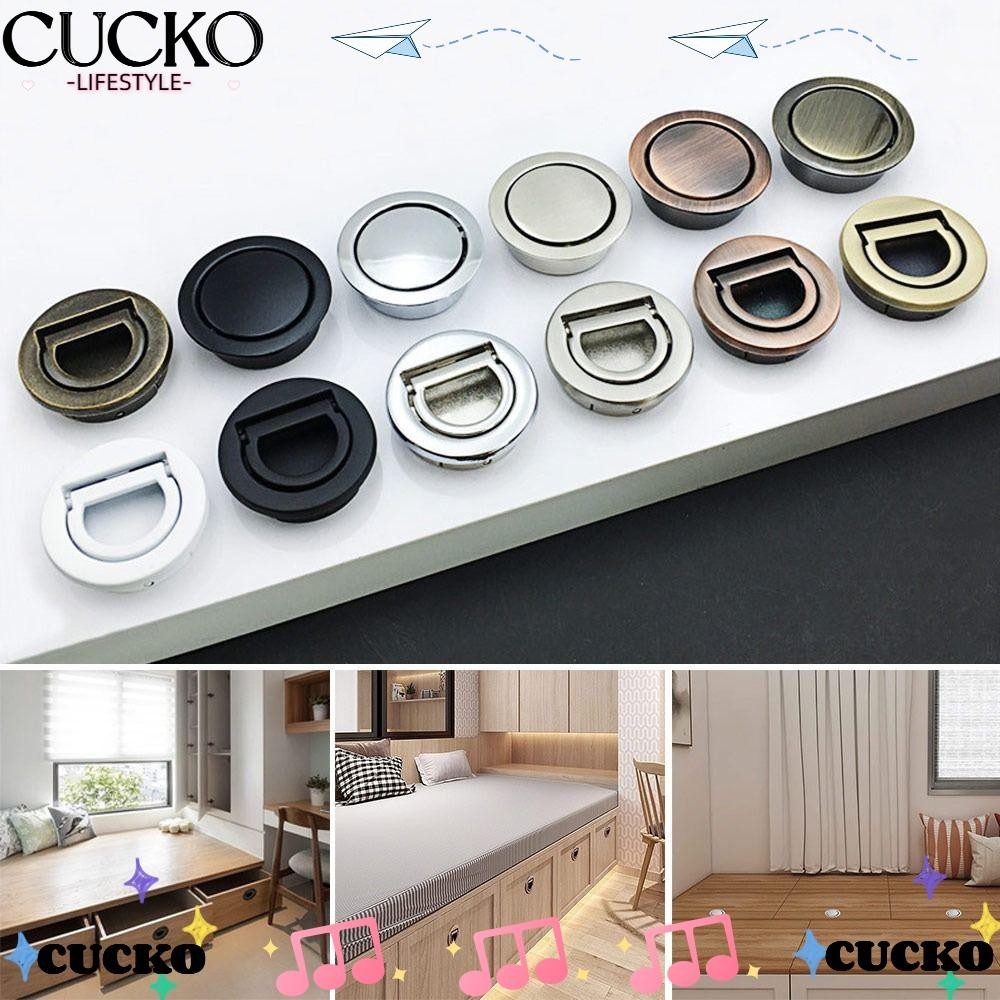 CUCKO Hidden Door Handles, Stainless Steel Flip Hidden Door Knob ...
