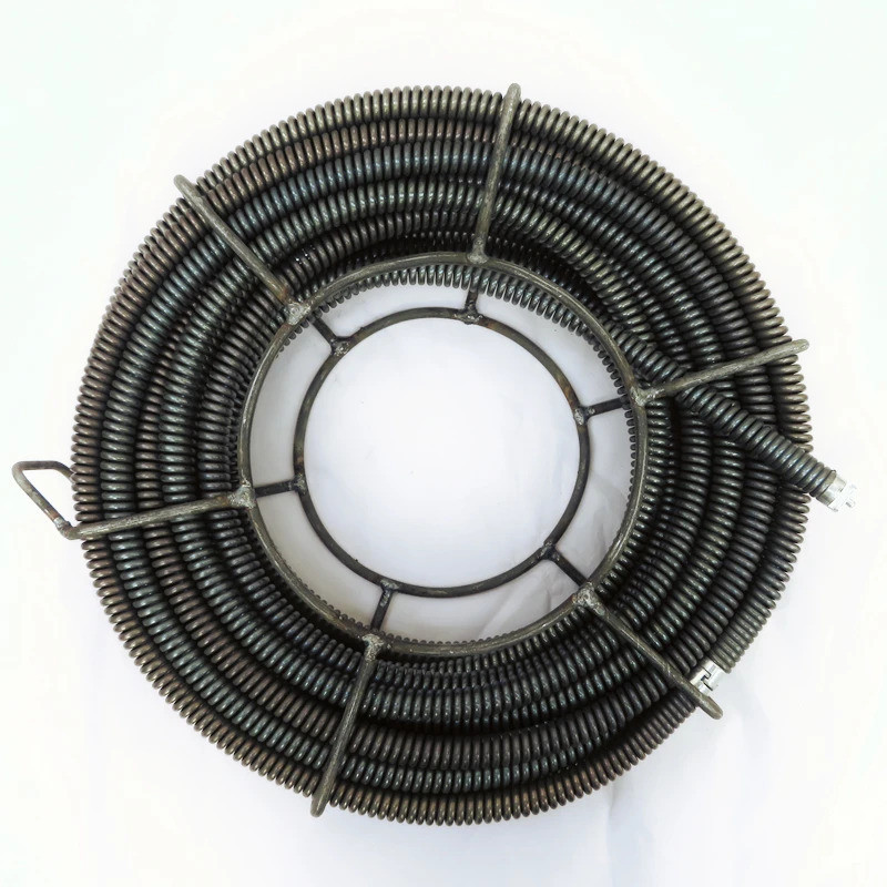 20 meter Spring Sewer Dredging Spring Electric Drill Drain Cleaner ...