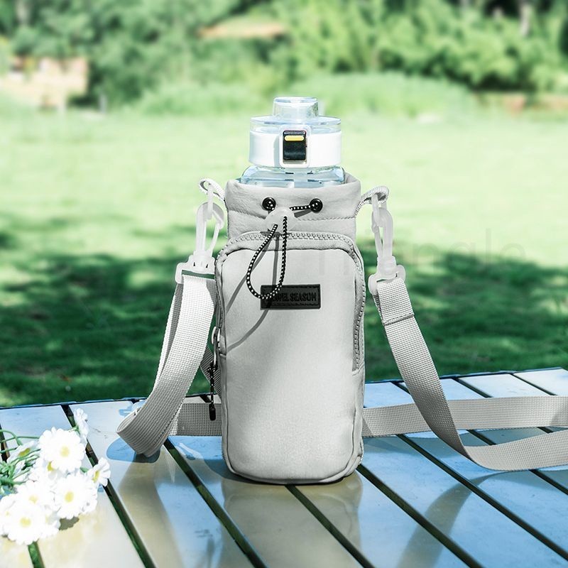 Collapsible Water Bottle Strap Holder | Tumbler Carrier Bag | Owala Bottle Buddy | Cup Holder ...