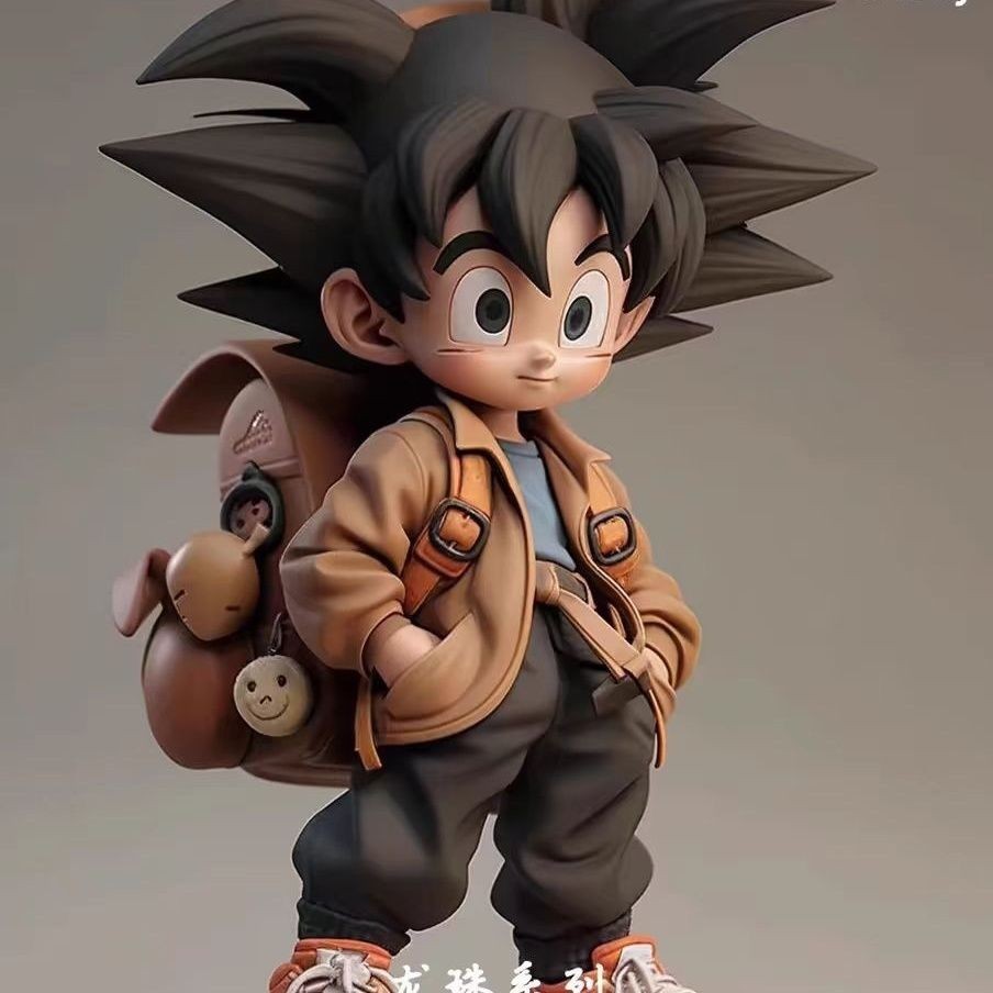 Two-dimensional Domestic Travel Little Goku Dragon Ball Trendy Suit ...